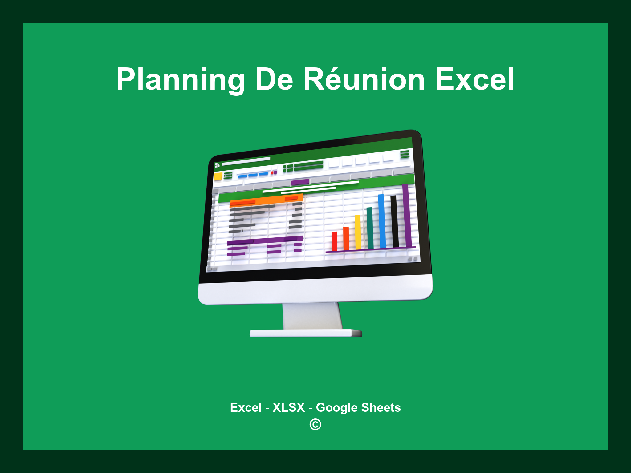 Planning De Réunion Excel